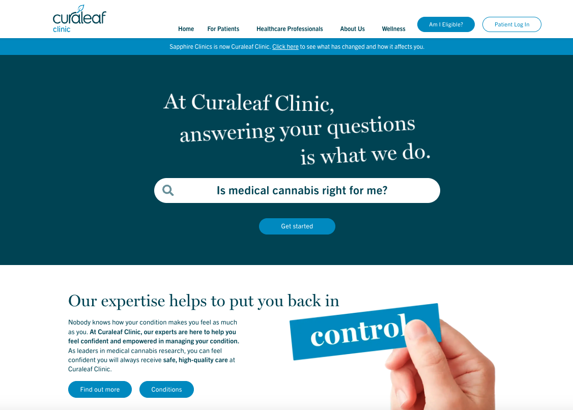 Curaleaf Clinic Reviews, Pricing & FAQs | CAC UK